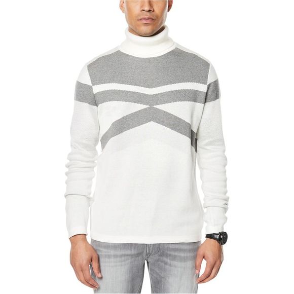 Sean John | Sweaters | Sean John Mens Textured Pullover Sweater White ...